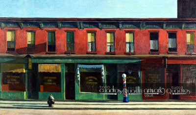 Edward Hopper, opere realistiche, pittore americano.